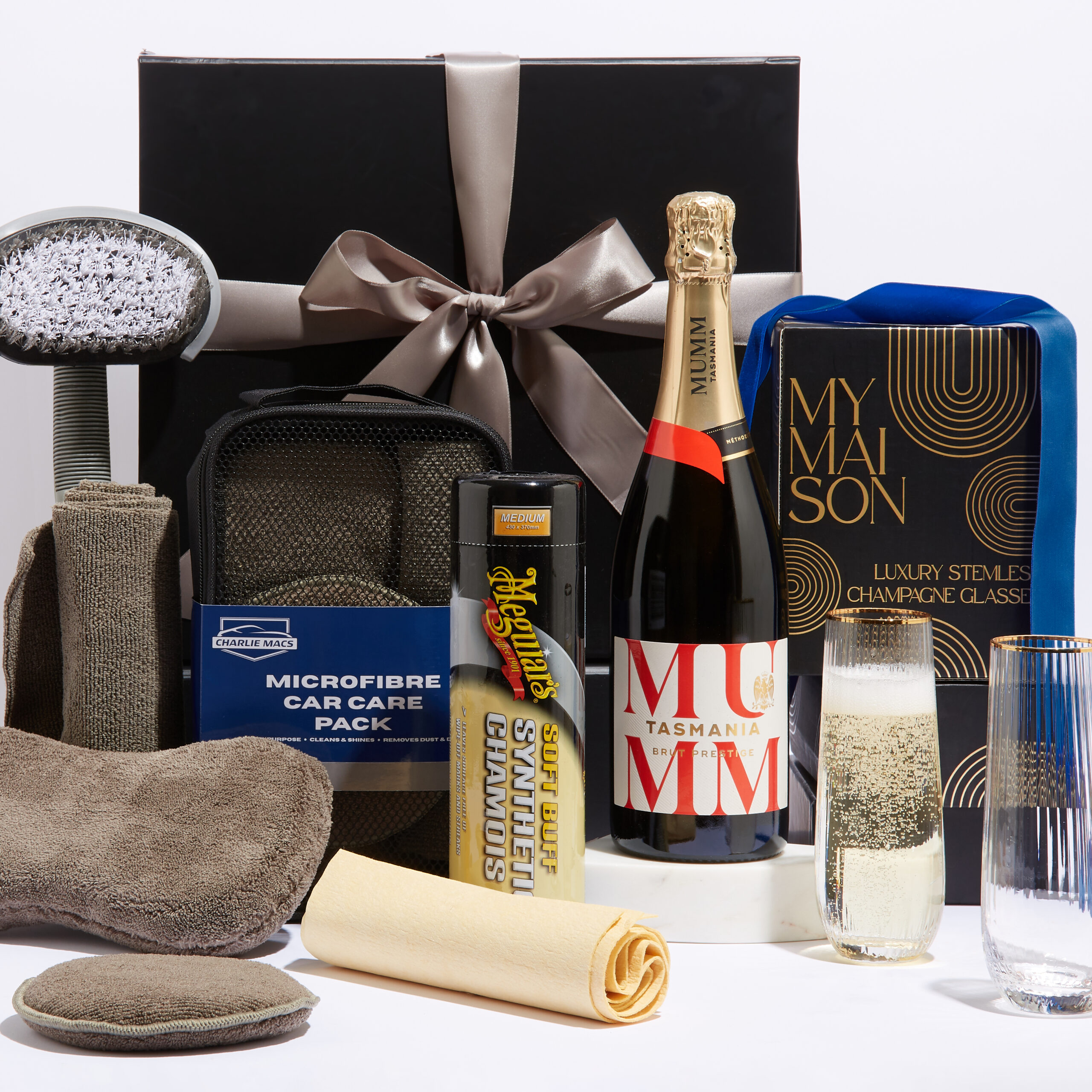 Sparkling Celebration Car Gift Hamper | Hampers With Bite