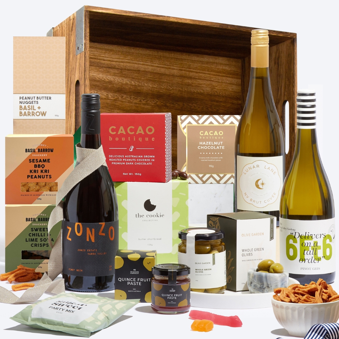 The Entertainer Crate | Hampers With Bite