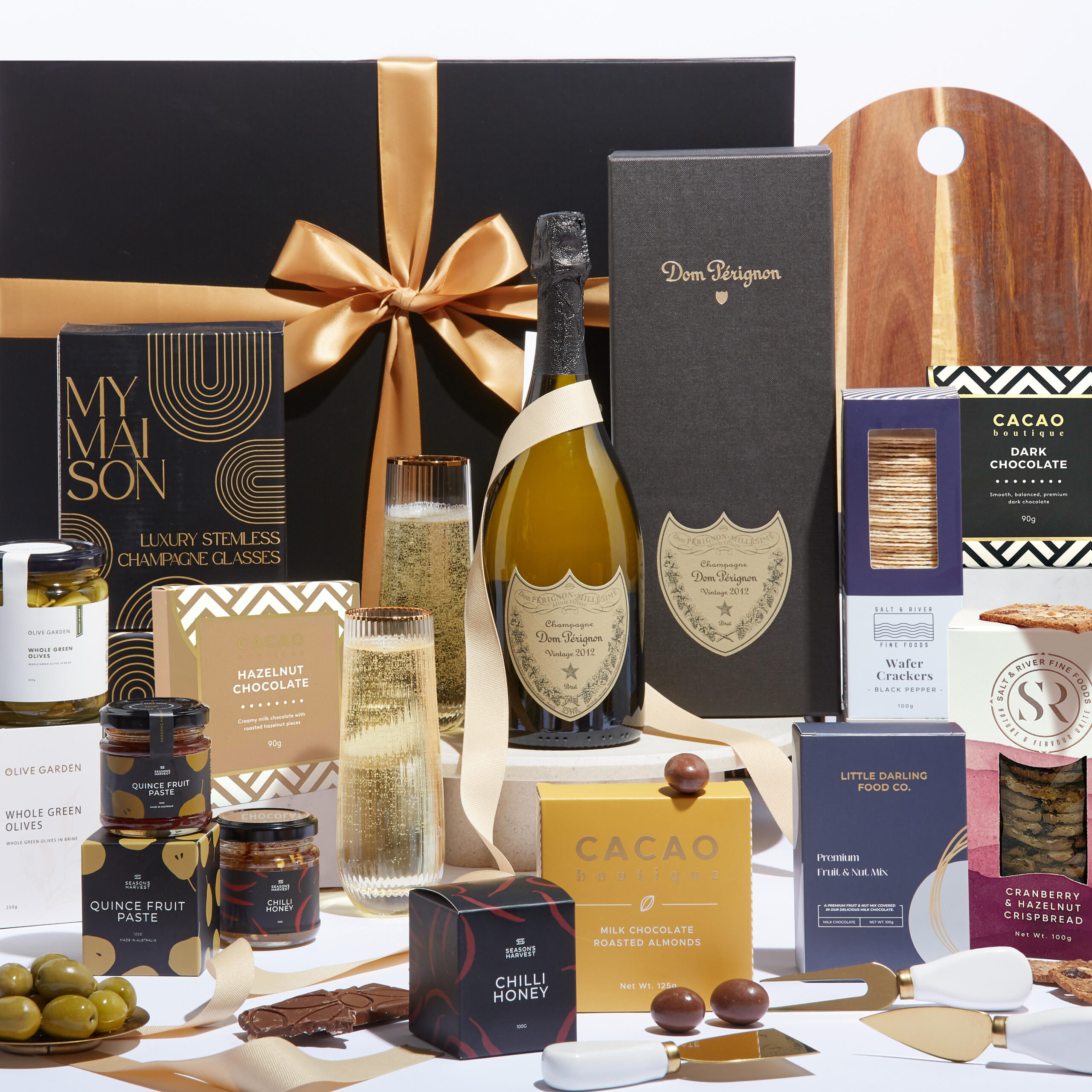 Elegance Dom Perignon Gift Hamper | Hampers With Bite