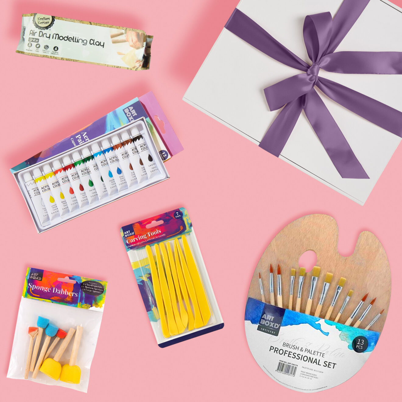 Clay Date - Clay Sculpting Set For Two | Hampers With Bite